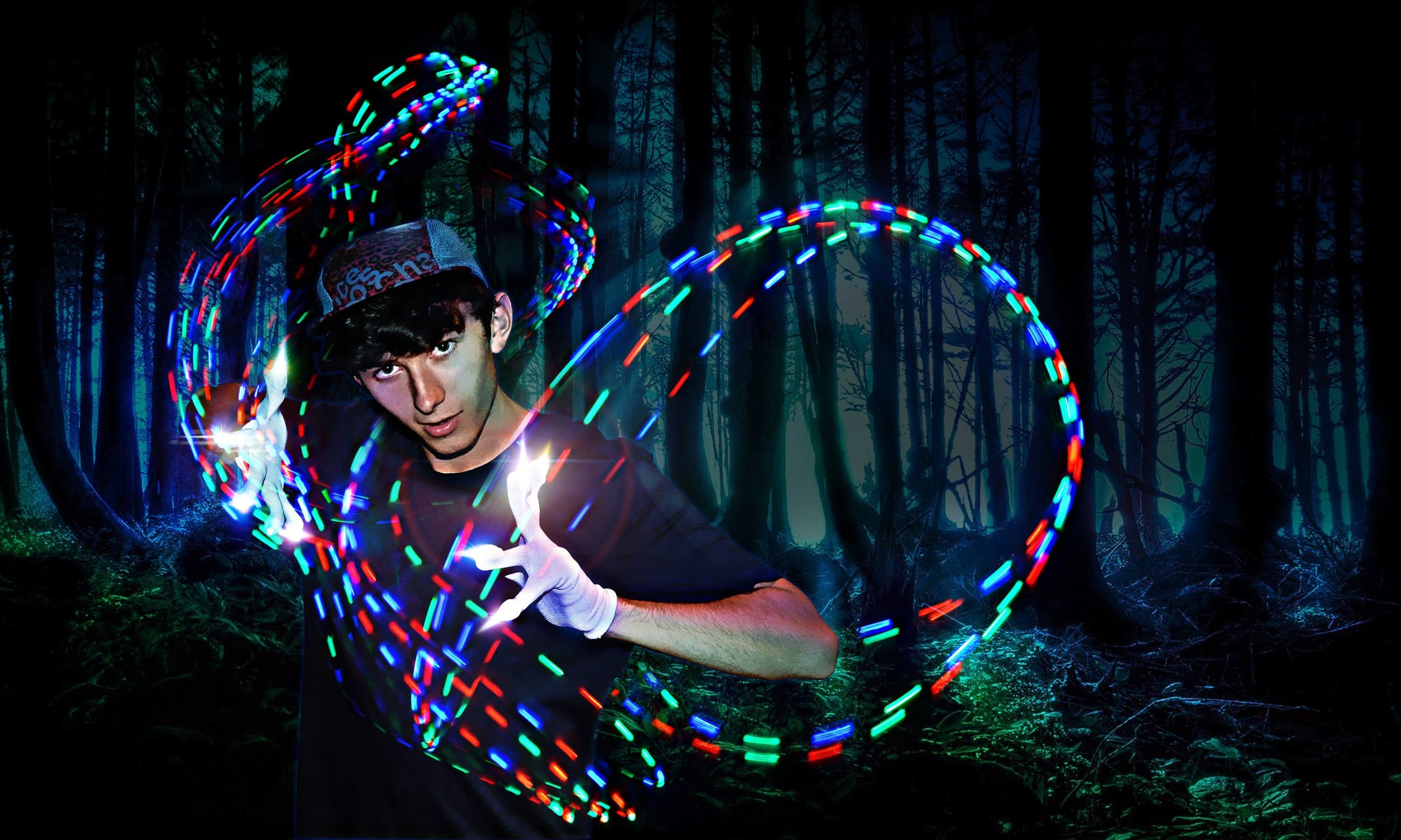 LED Light Gloves for The Art of Gloving - Futuristic Lights