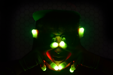 LED Light Gloves for The Art of Gloving - Futuristic Lights