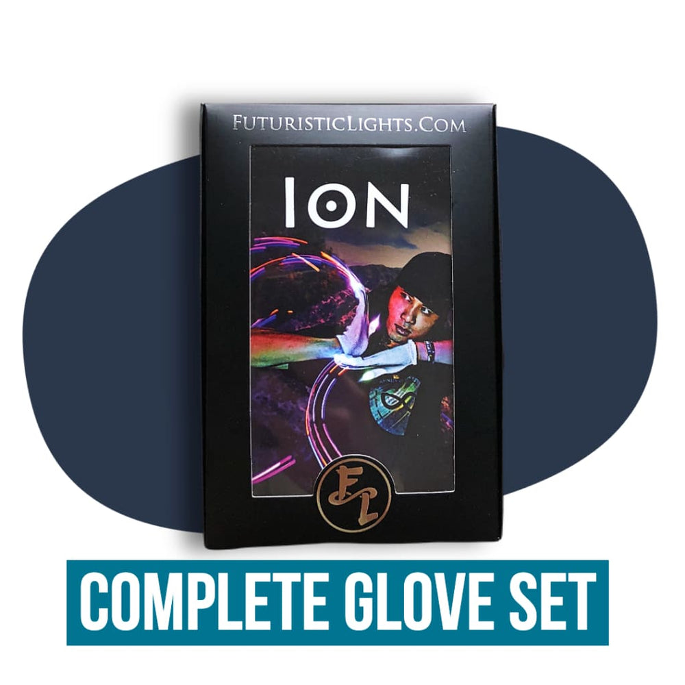 LED Light Gloves for The Art of Gloving - Futuristic Lights